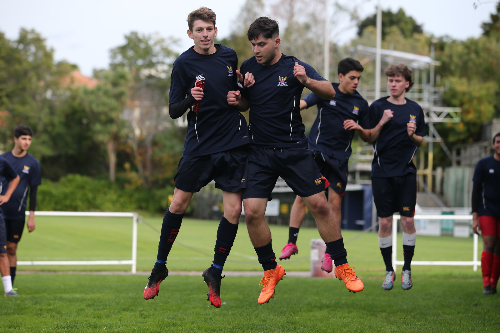 Mt Roskill Grammar School vs Rutherford College 1st XI Football 14-06 ...